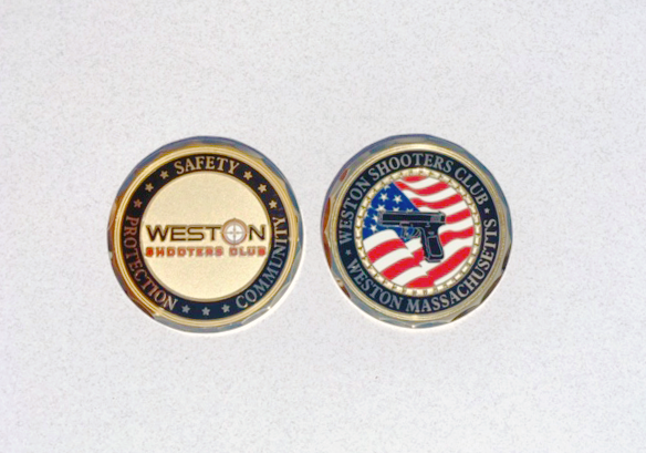 Challenge Coin – Weston Shooters Club